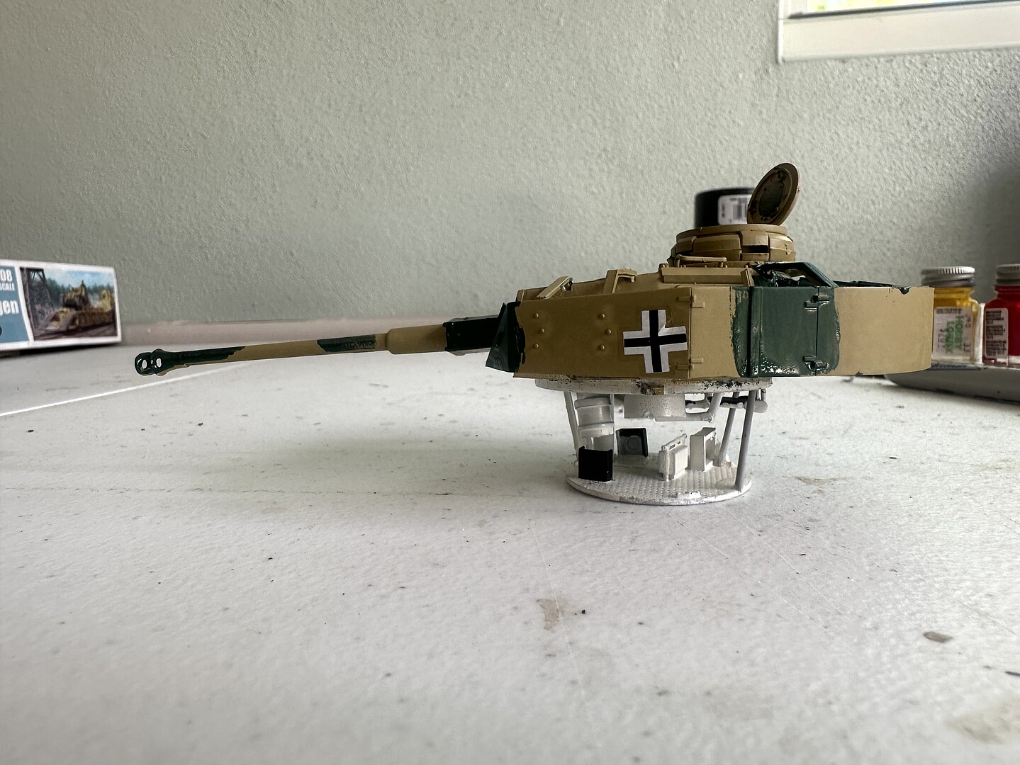 German Panzerjagerwagen Variant II Armored Railcar -- Plastic Model Kit ...