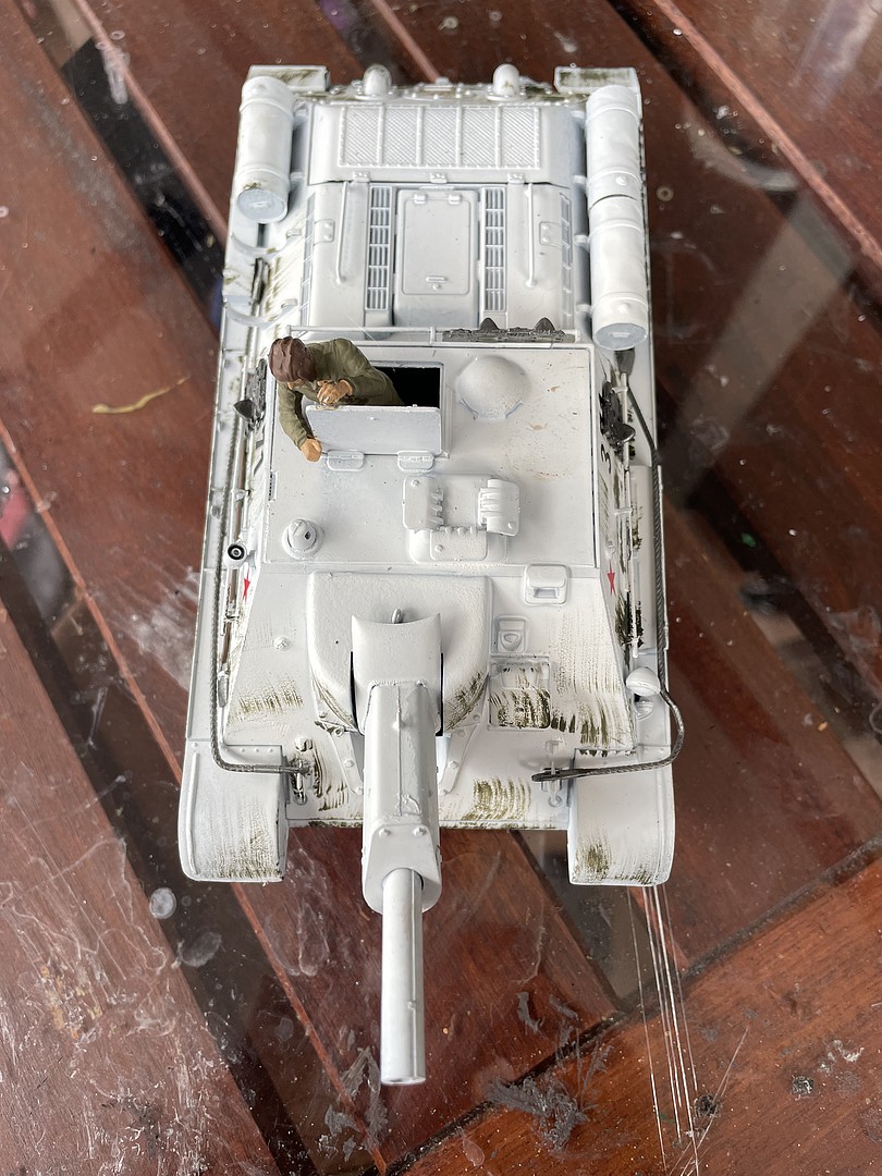 Russian SU122 -- Plastic Model Military Vehicle Kit -- 1/35 Scale ...