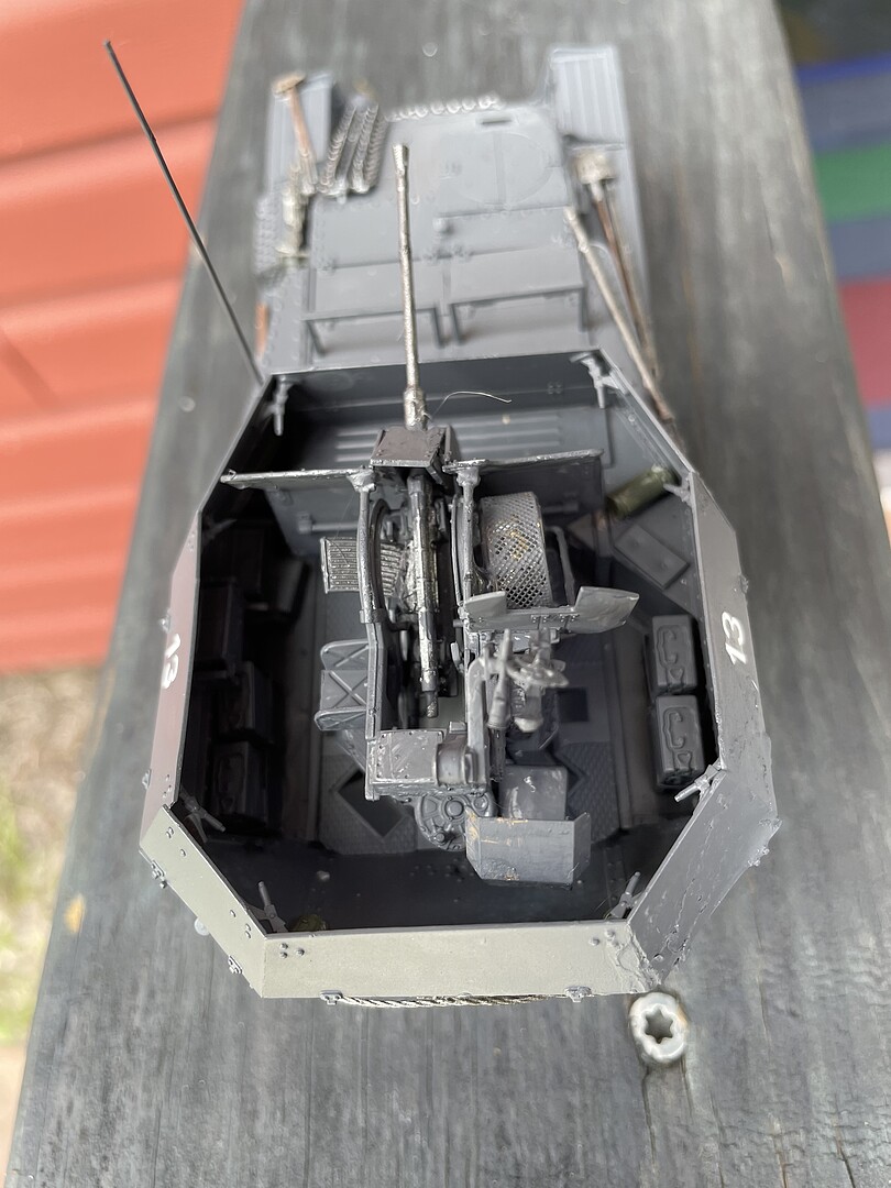 Flak 38(t) Ausf M Late Tank -- Plastic Model Tank Kit -- 1/35 Scale ...