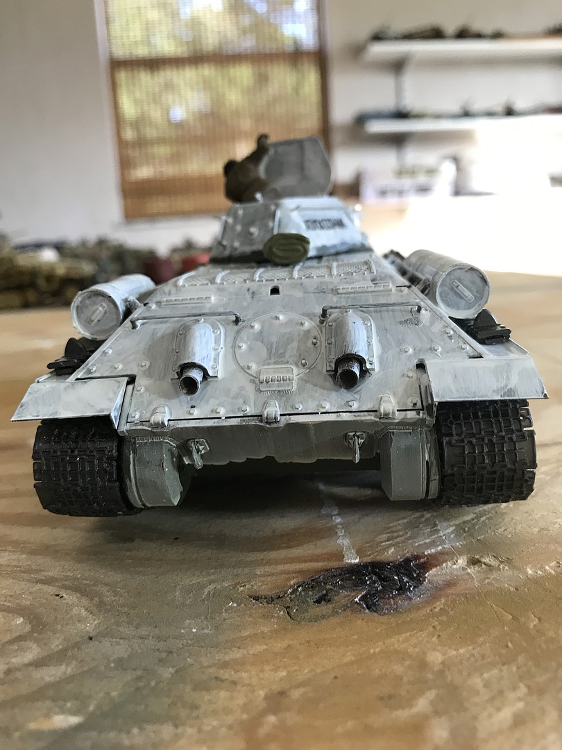 Russian T34/76 1942 -- Plastic Model Military Vehicle Kit -- 1/35 Scale ...