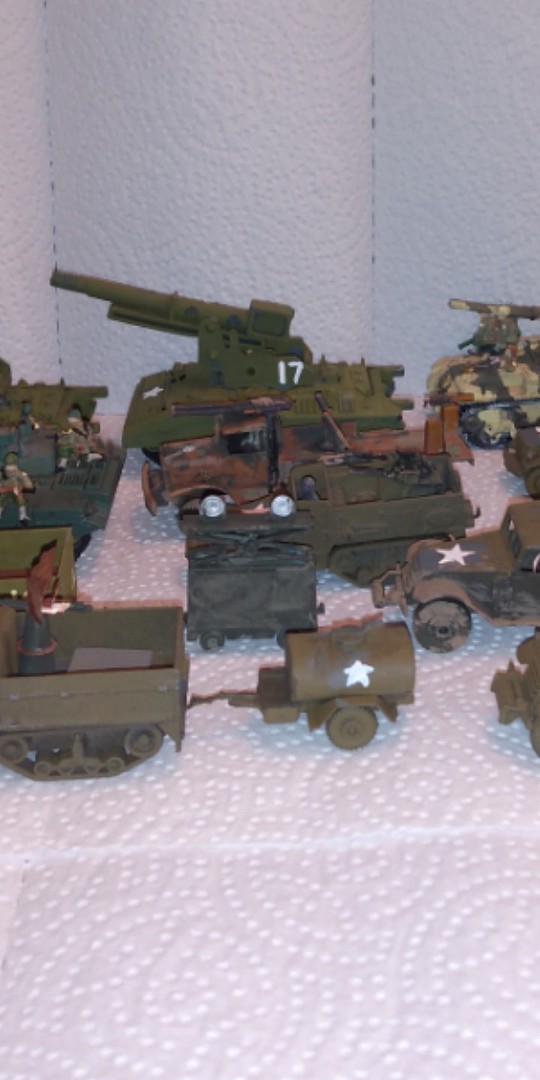 U.S. Aerospace Ground Equipment Set -- Plastic Model Military Diorama ...