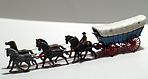 Imex Conestoga Wagon Western Plastic Model Kit 1/72 Scale #518