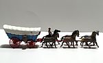Imex Conestoga Wagon Western Plastic Model Kit 1/72 Scale #518