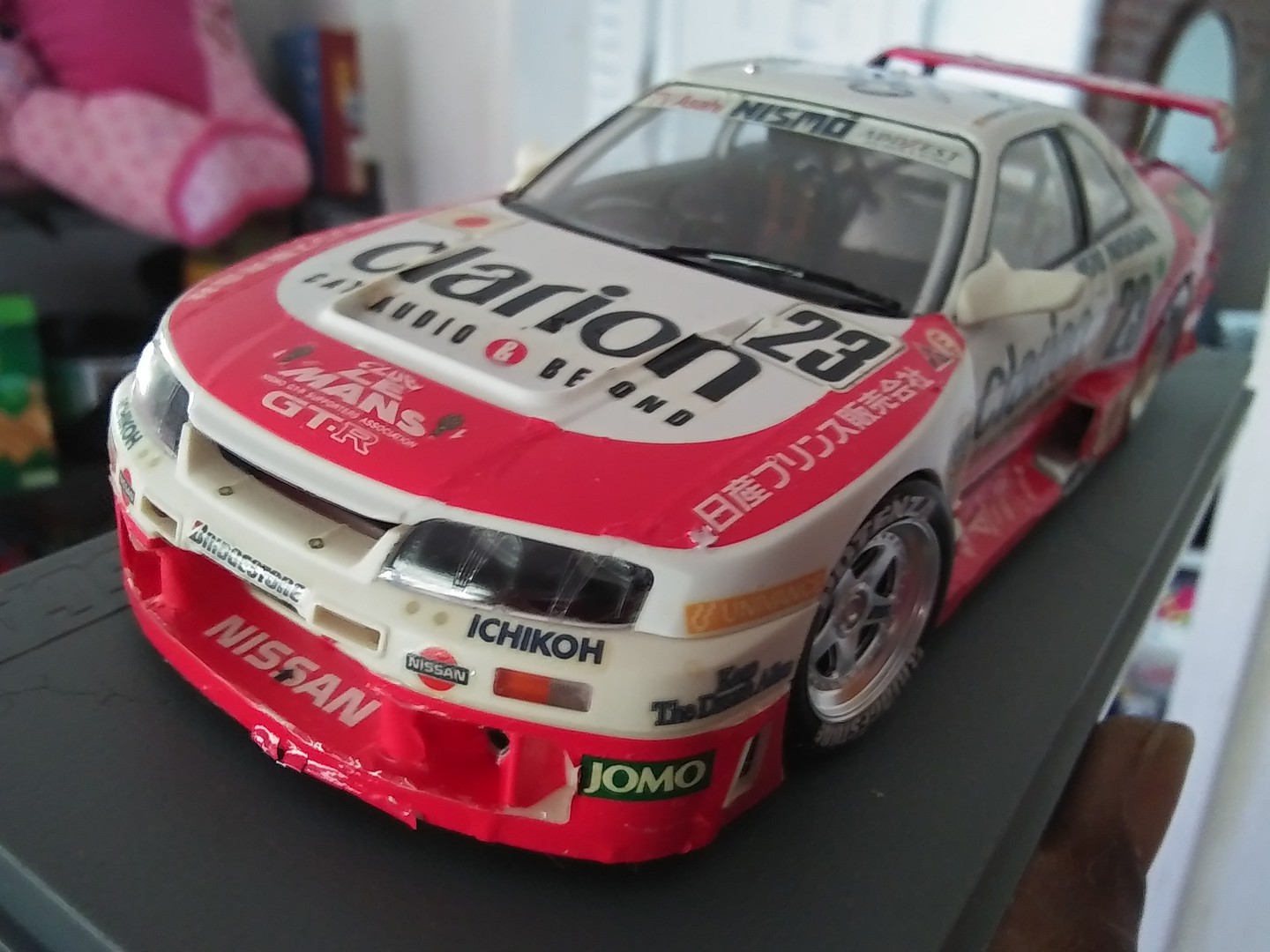 Nismo Clarion GT-R LM 1995 Le Mans Racecar -- Plastic Model Car Kit ...