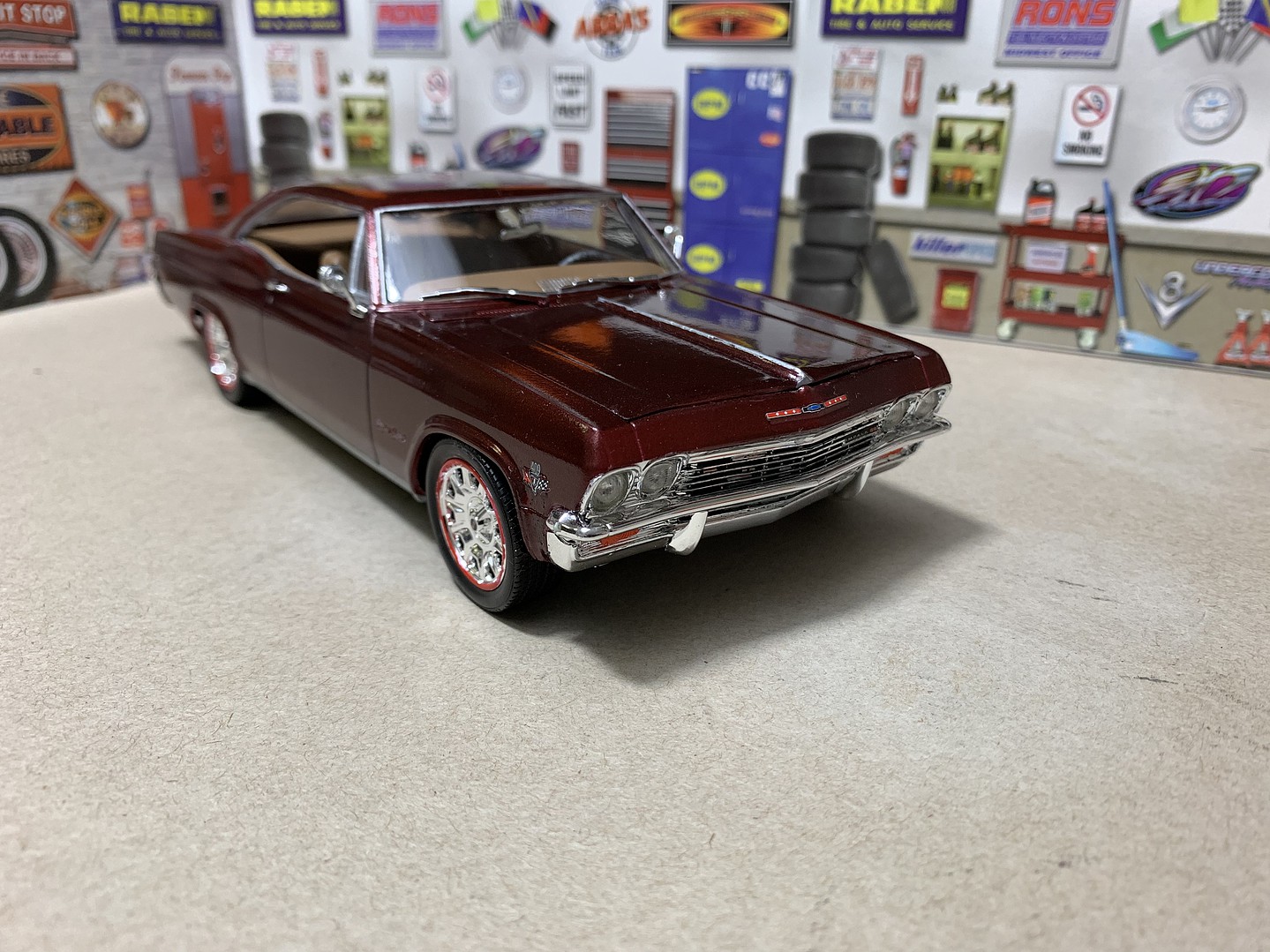 1965 Chevy Impala -- Plastic Model Car Kit -- 1/25 Scale -- #85-4190 ...