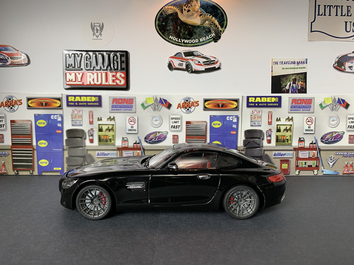 Mercedes AMG GT -- Plastic Model Car Kit -- 1/24 Scale -- #07028 ...