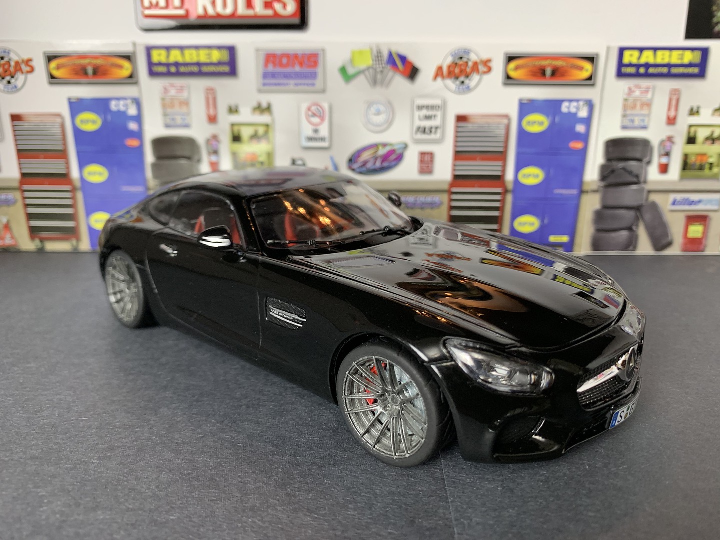 Mercedes AMG GT -- Plastic Model Car Kit -- 1/24 Scale -- #07028 ...
