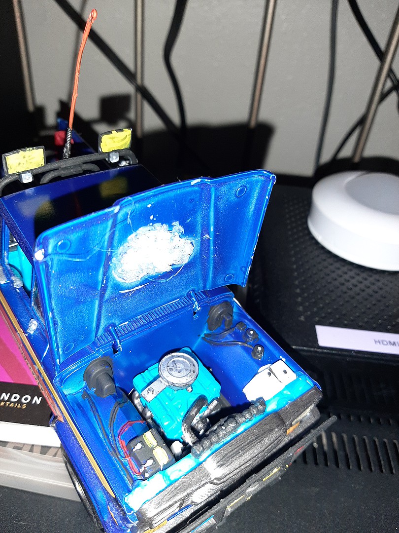 1980 Jeep Honcho Ice Patrol -- Plastic Model Truck Kit -- 1/25 Scale ...