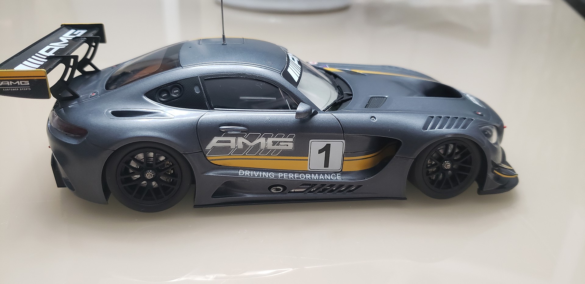 Mercedes AMG GT3 -- Plastic Model Car Kit -- 1/24 Scale -- #24345 ...