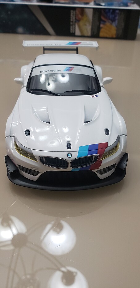 2012 BMW Z4 GT3 Race Car -- Plastic Model Car Vehicle Kit -- 1/24 Scale ...