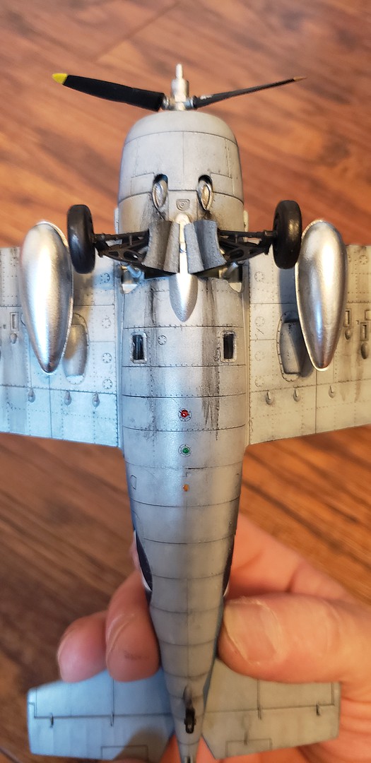 Grumman F4F-4 Wildcat Fighter Aircraft -- Plastic Model Airplane Kit ...