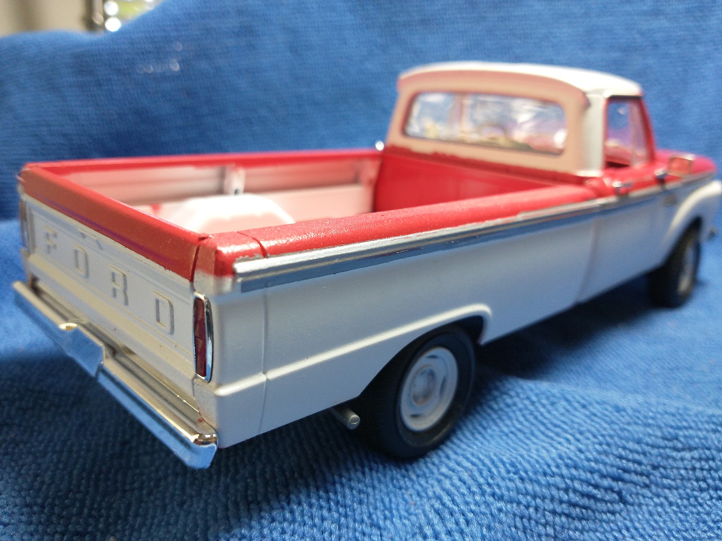 1966 Ford F100 Custom Cab 4x4 Truck (2nd Qtr) -- Plastic Model Vehicle ...