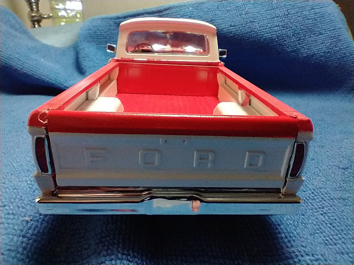 1966 Ford F100 Custom Cab 4x4 Truck (2nd Qtr) -- Plastic Model Vehicle ...