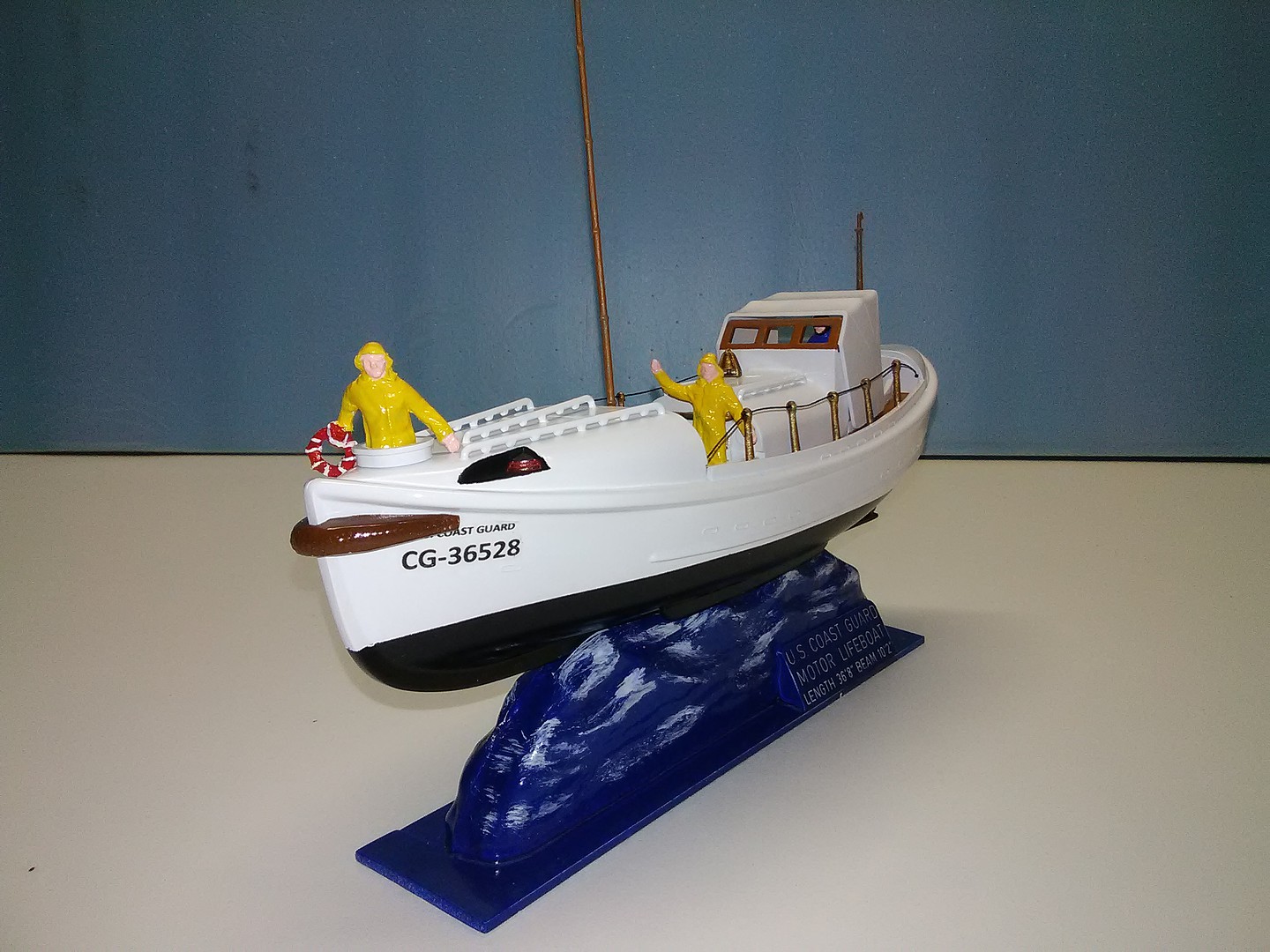 USCG Rescue Boat -- Plastic Model Rescue Ship Kit -- 1/48 Scale ...