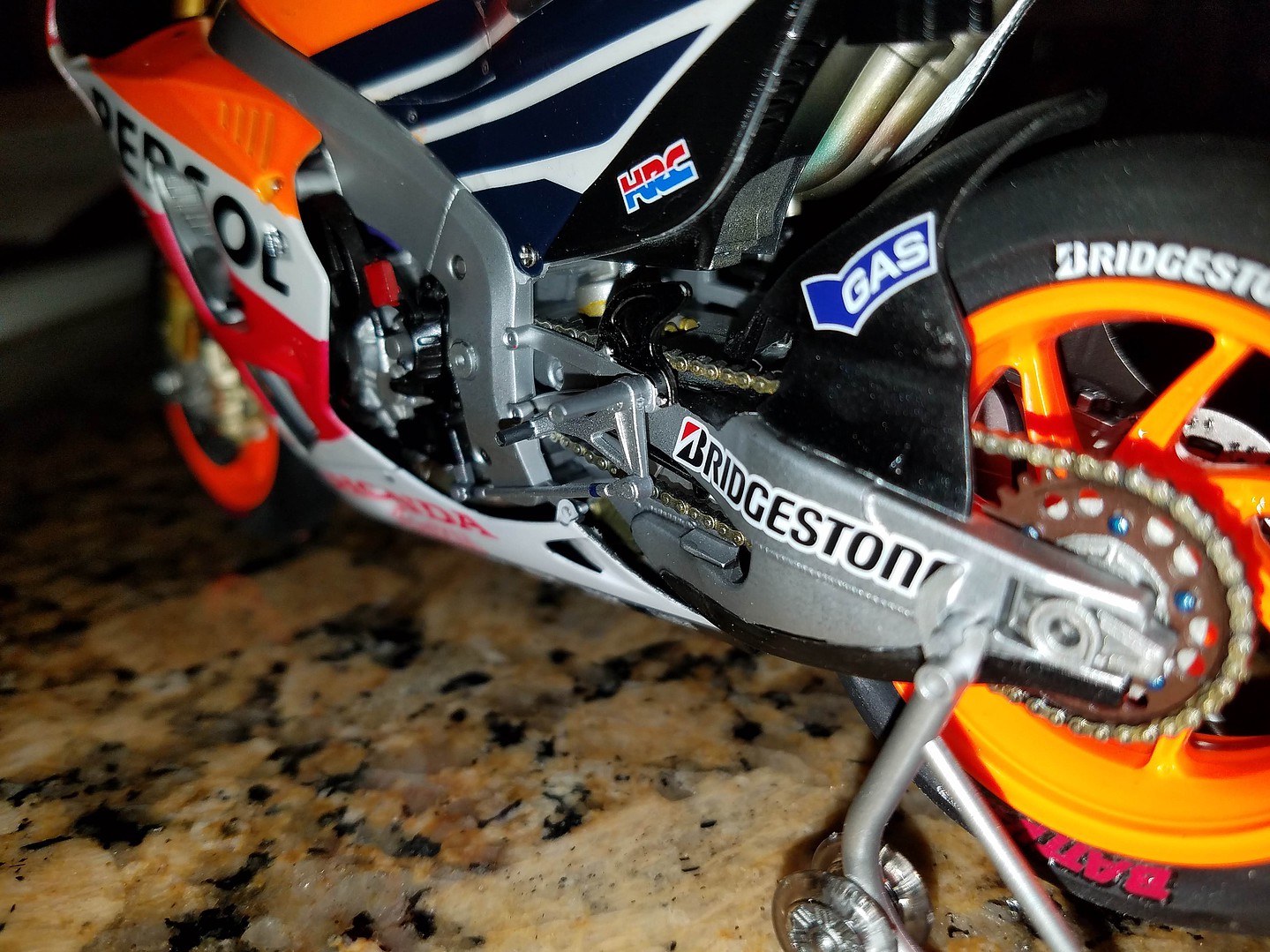 Repsol Honda RC213V'14 -- Plastic Model Motorcycle Kit -- 1/12 Scale ...