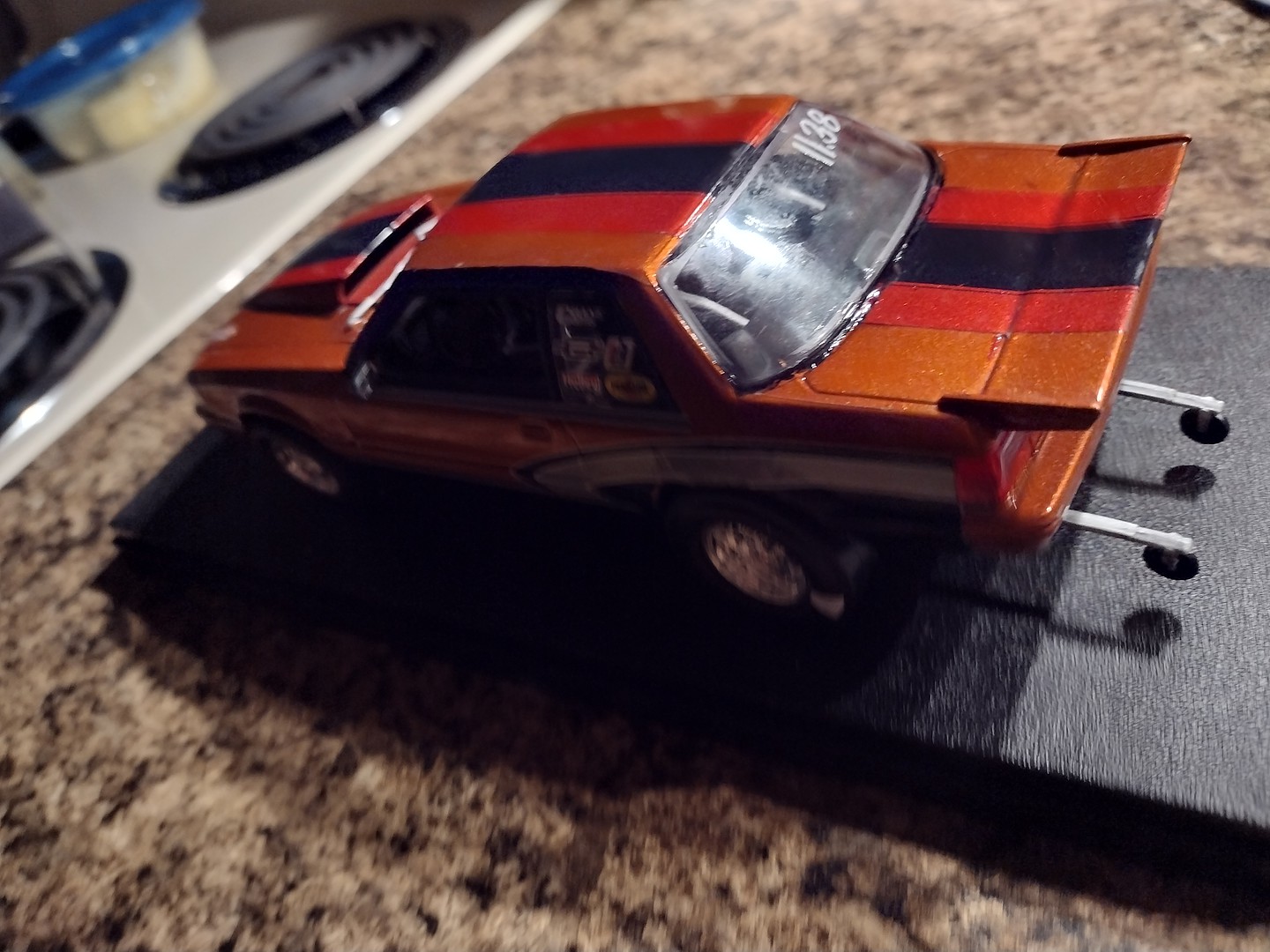 1990 Mustang LX 5.0 Drag Racer -- Plastic Model Car Kit -- 1/25 Scale ...