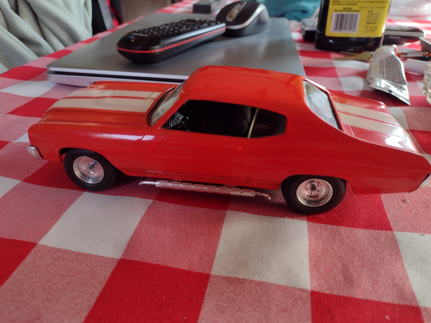 1970 Chevy Chevelle 22 2T -- Plastic Model Car Kit -- 1/25 Scale ...