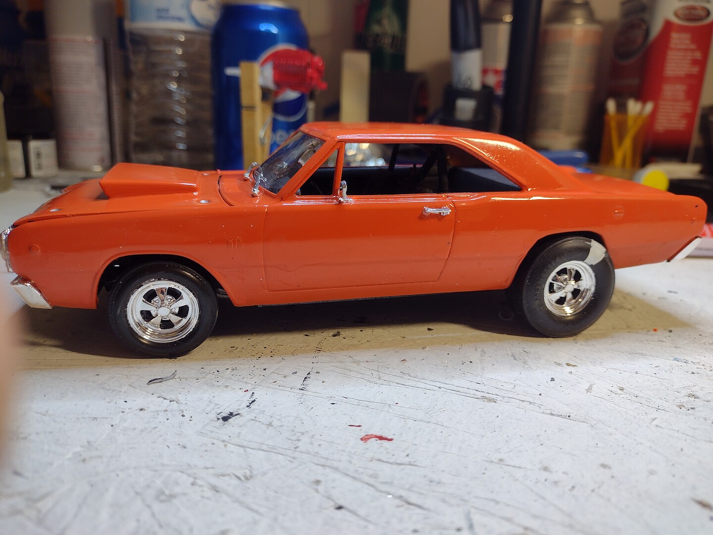 1968 Dodge Hemi Dart 2'n1 -- Plastic Model Car Kit -- 1/25 Scale ...