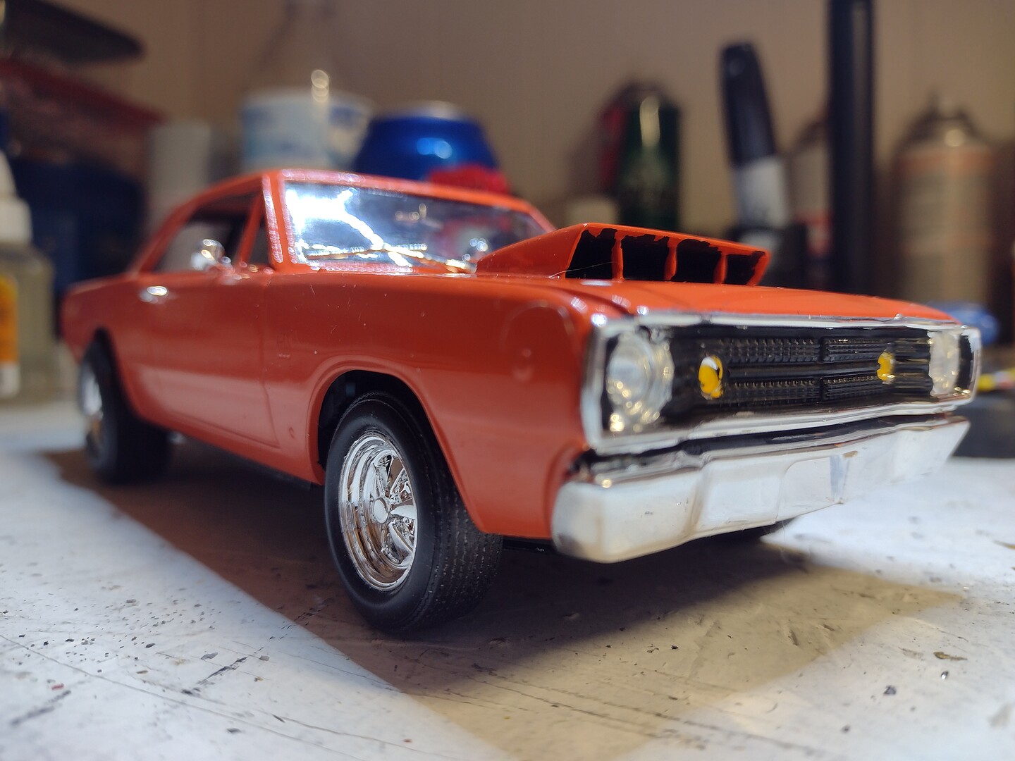 1968 Dodge Hemi Dart 2'n1 -- Plastic Model Car Kit -- 1/25 Scale ...