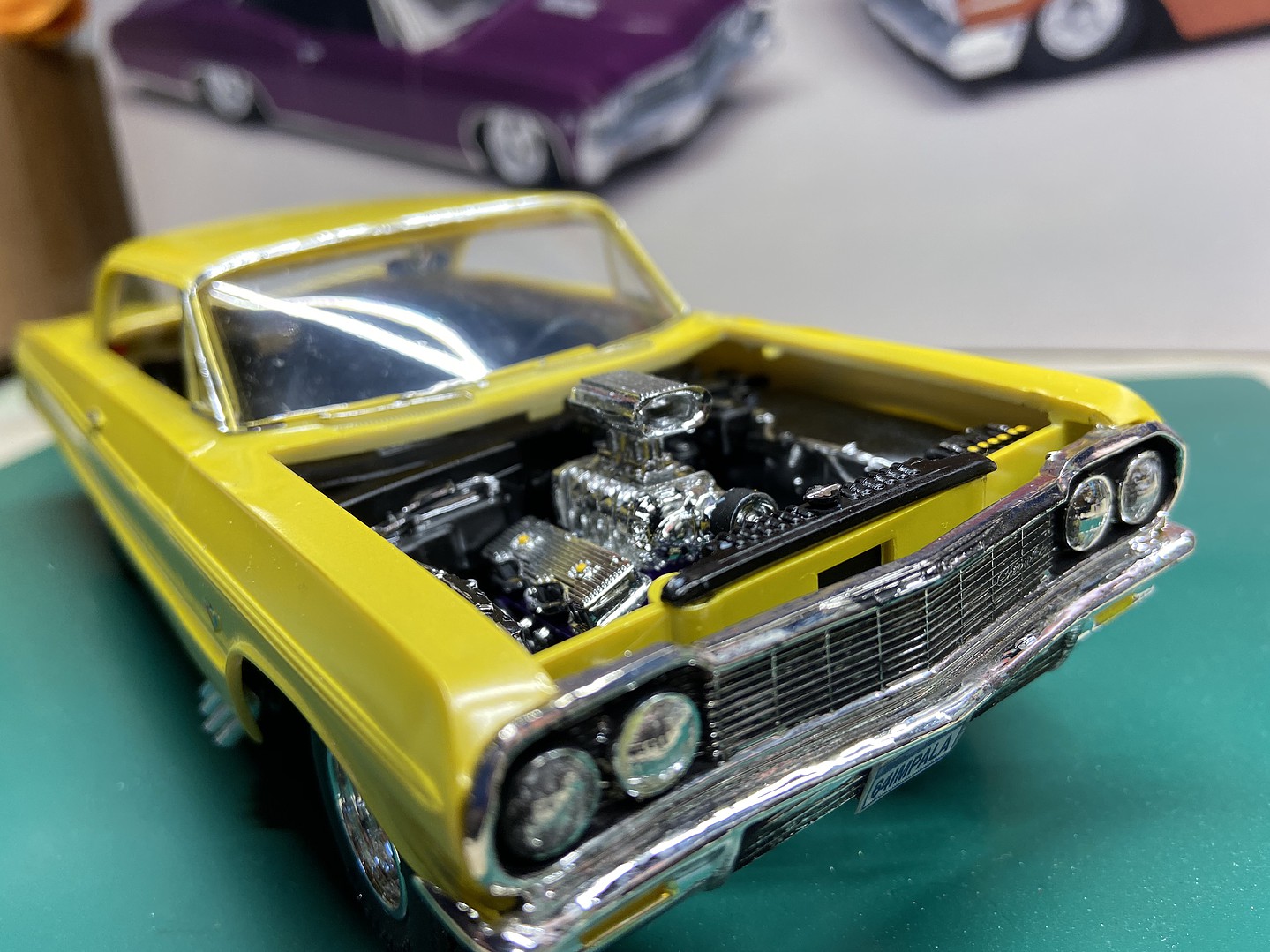 1964 Chevy Impala -- Plastic Model Car Kit -- 1/25 Scale -- #854050 ...