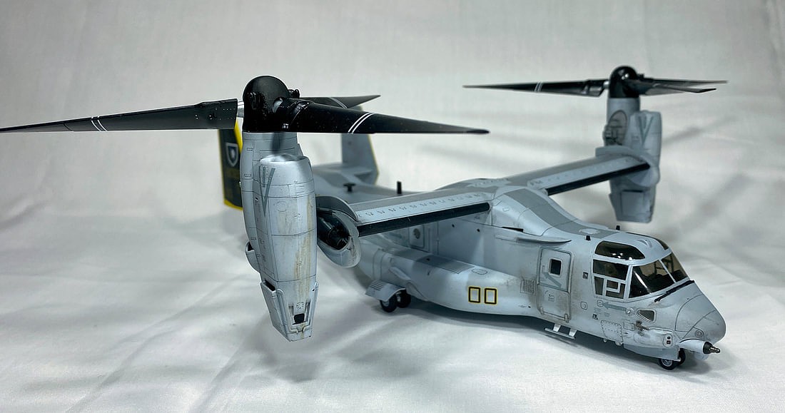 MV-22B Osprey -- Plastic Model Airplane Kit -- 1/72 Scale -- #01571 ...