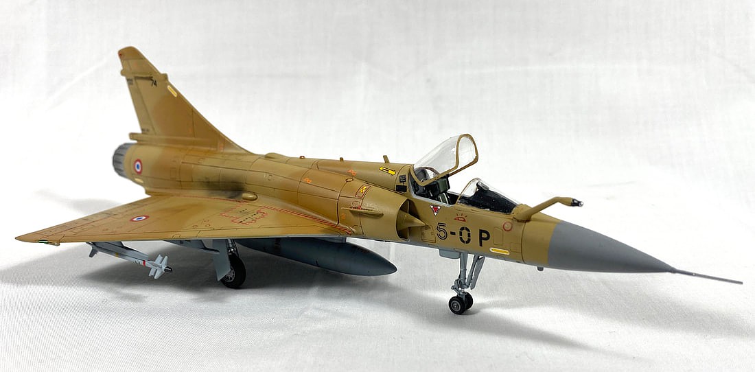 Mirage 2000C Gulf War Anniversary -- Plastic Model Airplane Kit -- 1/72 ...