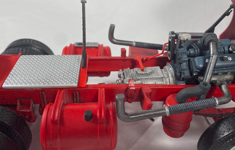 Peterbilt 352 Pacemaker Cabover -- Plastic Model Truck Kit -- 1/25 ...