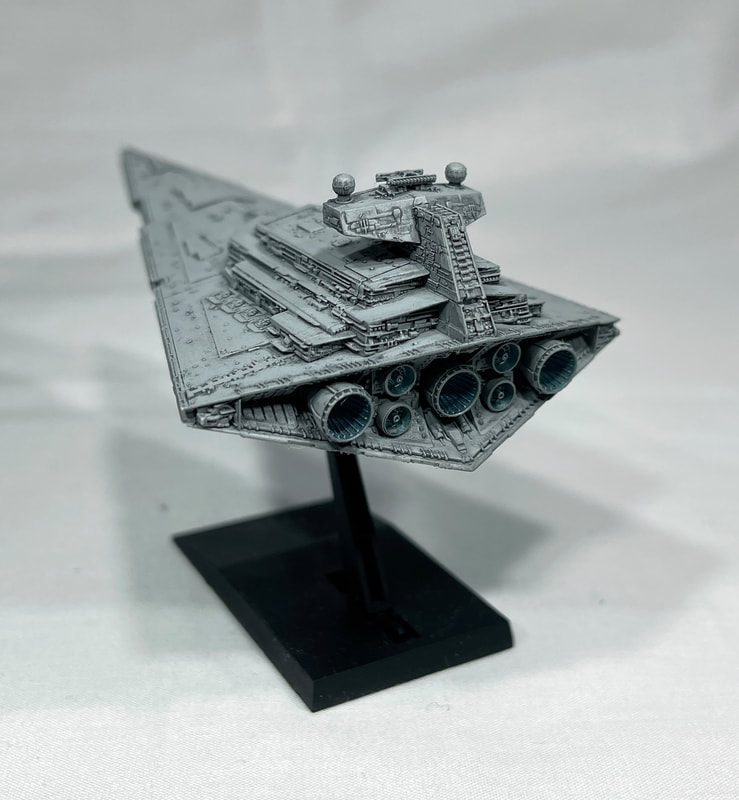 Star Wars - STAR DESTROYER -- Plastic Model Vehicle Kit -- 1/14500 ...