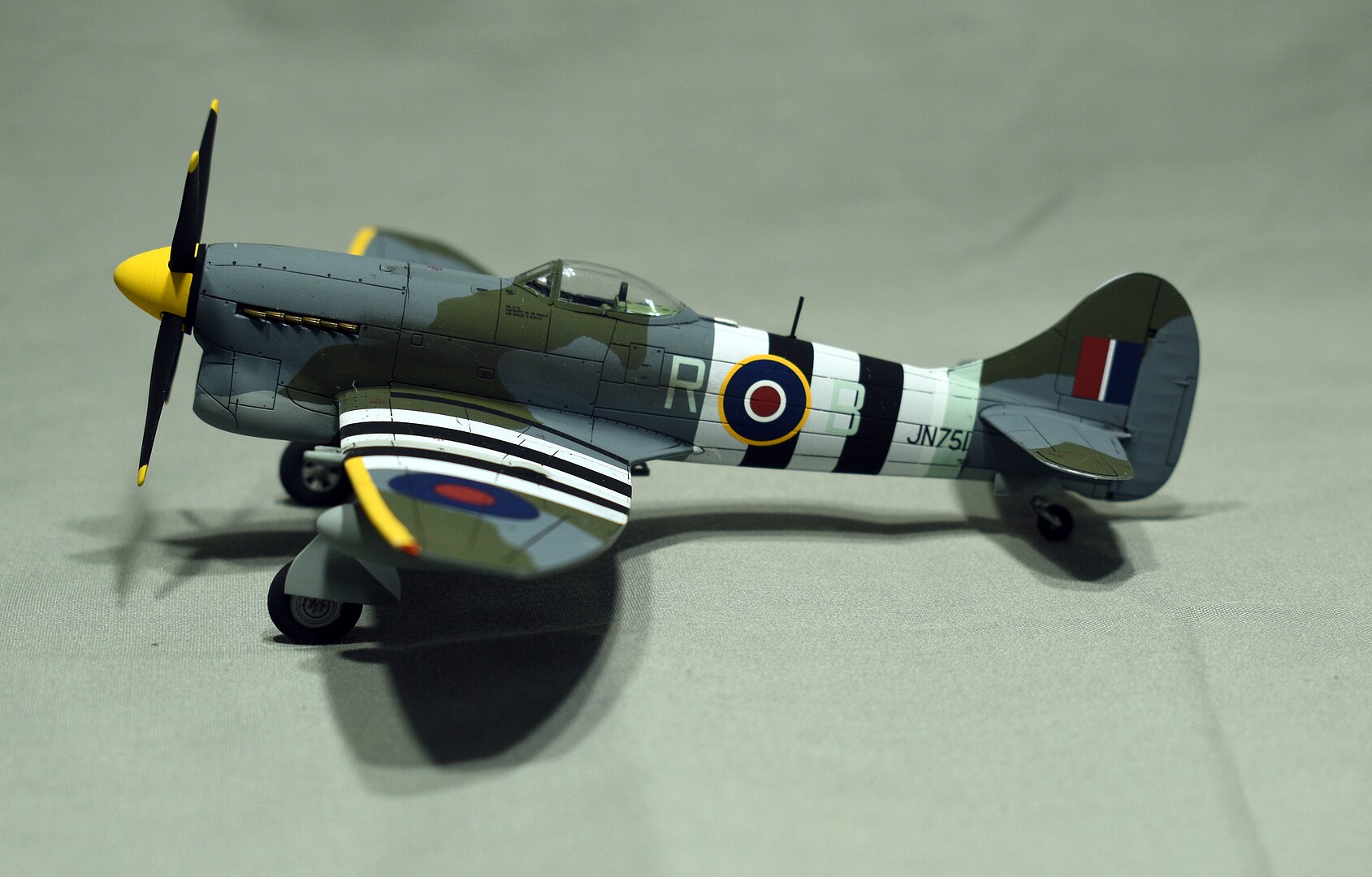 WWII British Hawker Tempest Mk V Fighter -- Plastic Model Airplane Kit ...