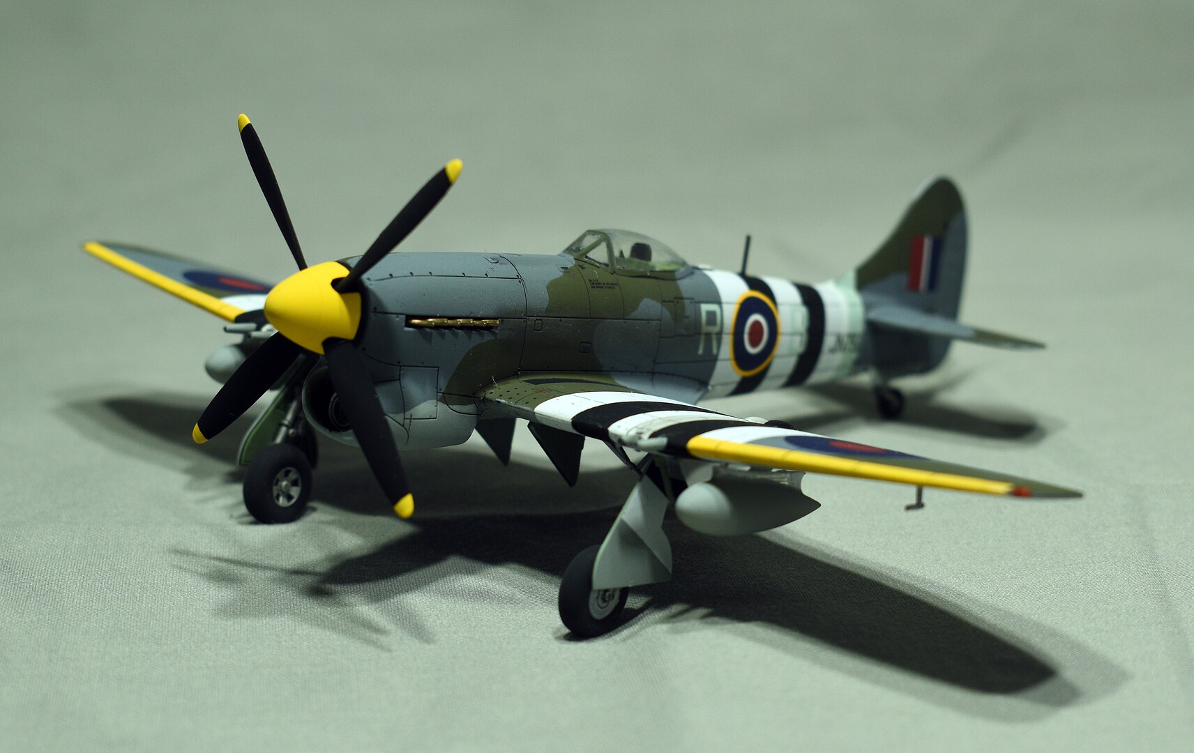 WWII British Hawker Tempest Mk V Fighter -- Plastic Model Airplane Kit ...