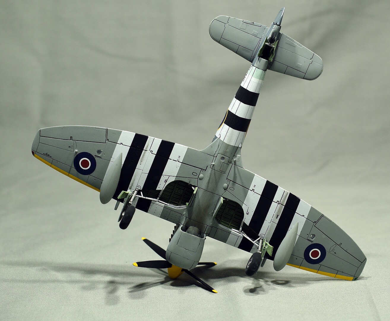 WWII British Hawker Tempest Mk V Fighter -- Plastic Model Airplane Kit ...