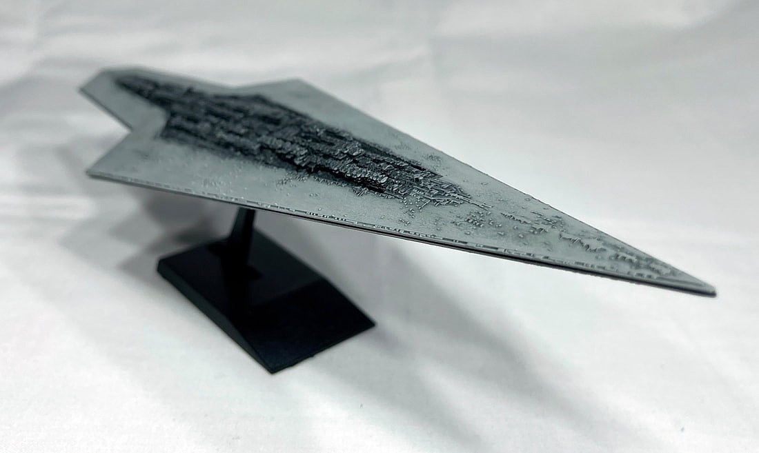 Star Wars - Super Star Destroyer -- Science Fiction Plastic Model Kit ...