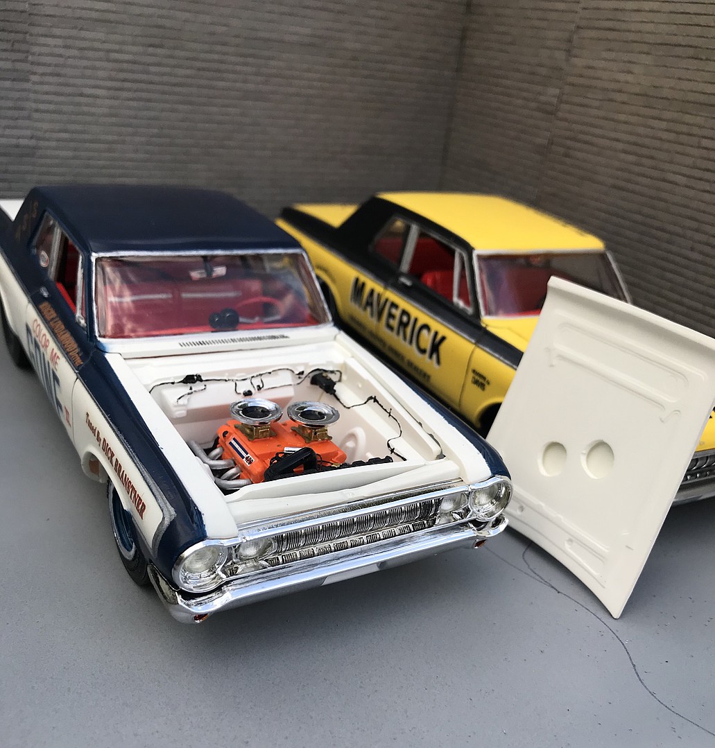 Color Me Gone 1964 Dodge 300 Superstock -- Plastic Model Car Kit -- 1/ ...