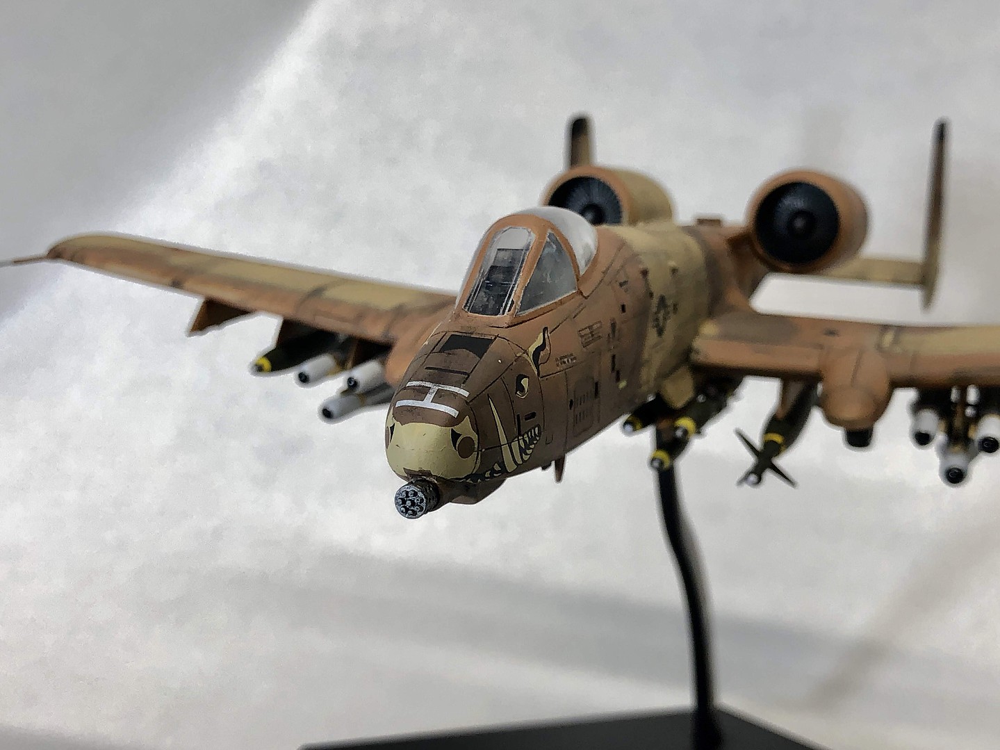 A-10A Plane Operation Iraqi Freedom -- Plastic Model Airplane Kit -- 1/ ...