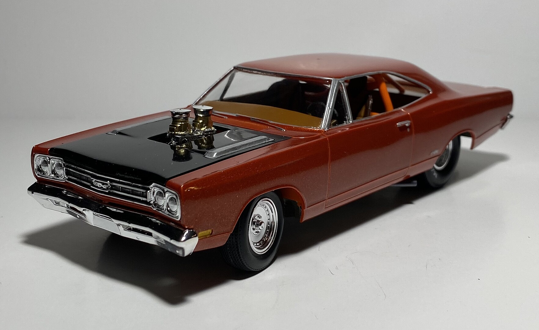 1969 Plymouth GTX Hadtop Pro Street 2T-25 -- Plastic Model Car Vehicle ...