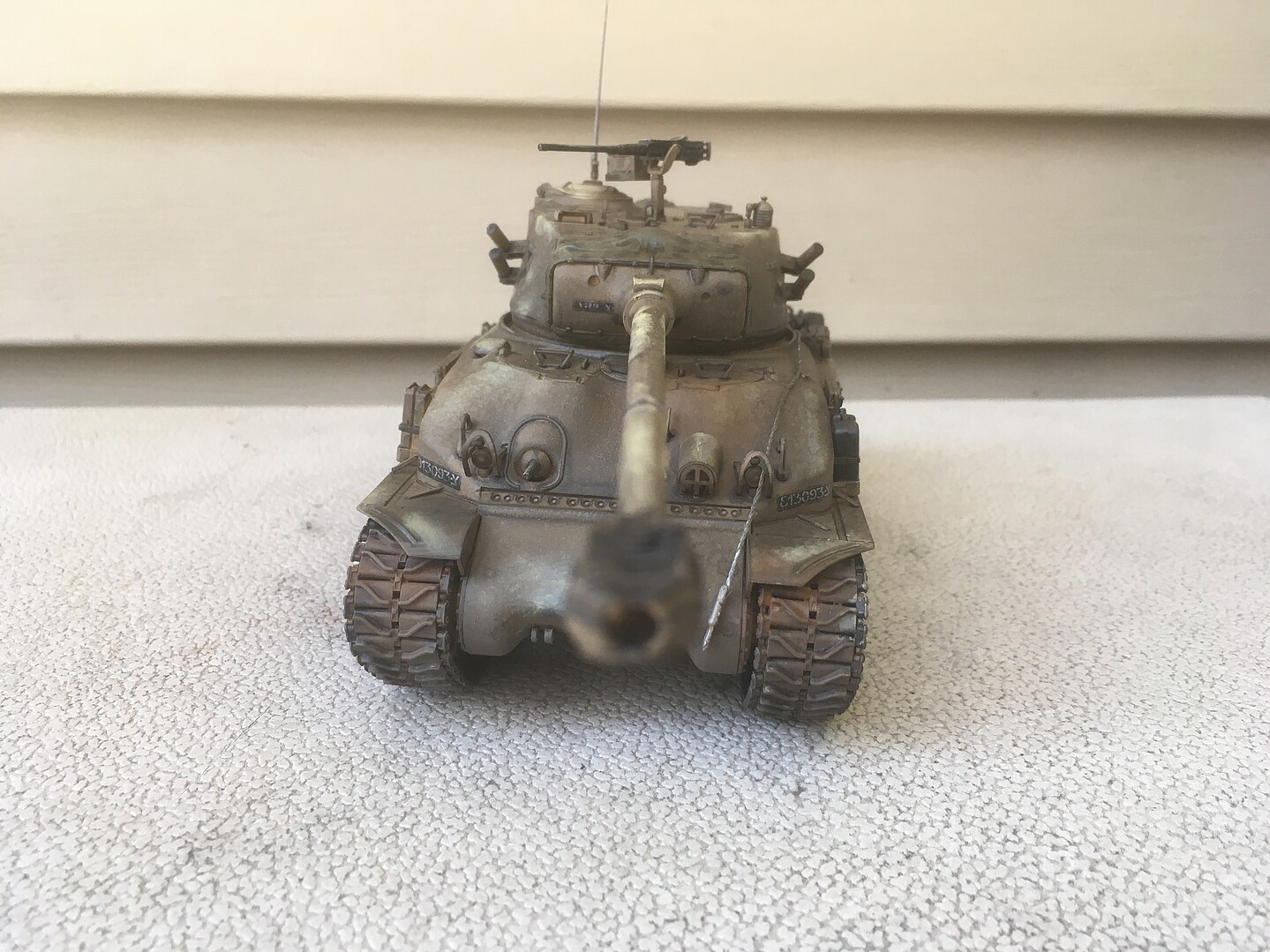 Israeli Tank M51 -- Plastic Model Military Vehicle Kit -- 1/35 Scale -- #35323 pictures by ...