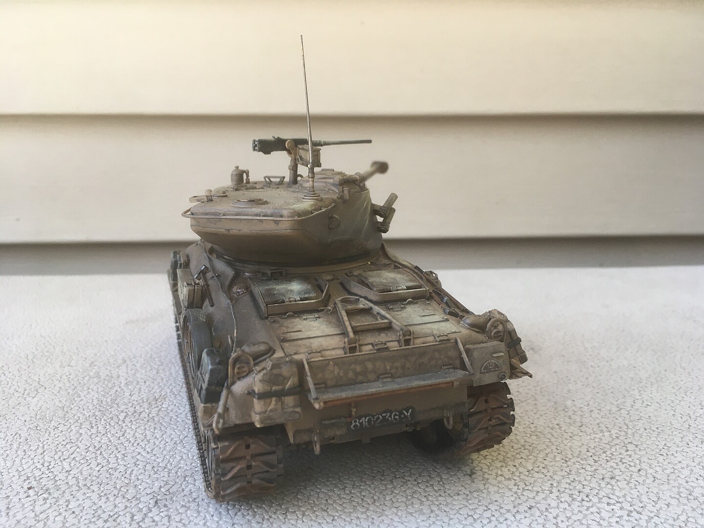 Israeli Tank M51 -- Plastic Model Military Vehicle Kit -- 1/35 Scale -- #35323 pictures by ...