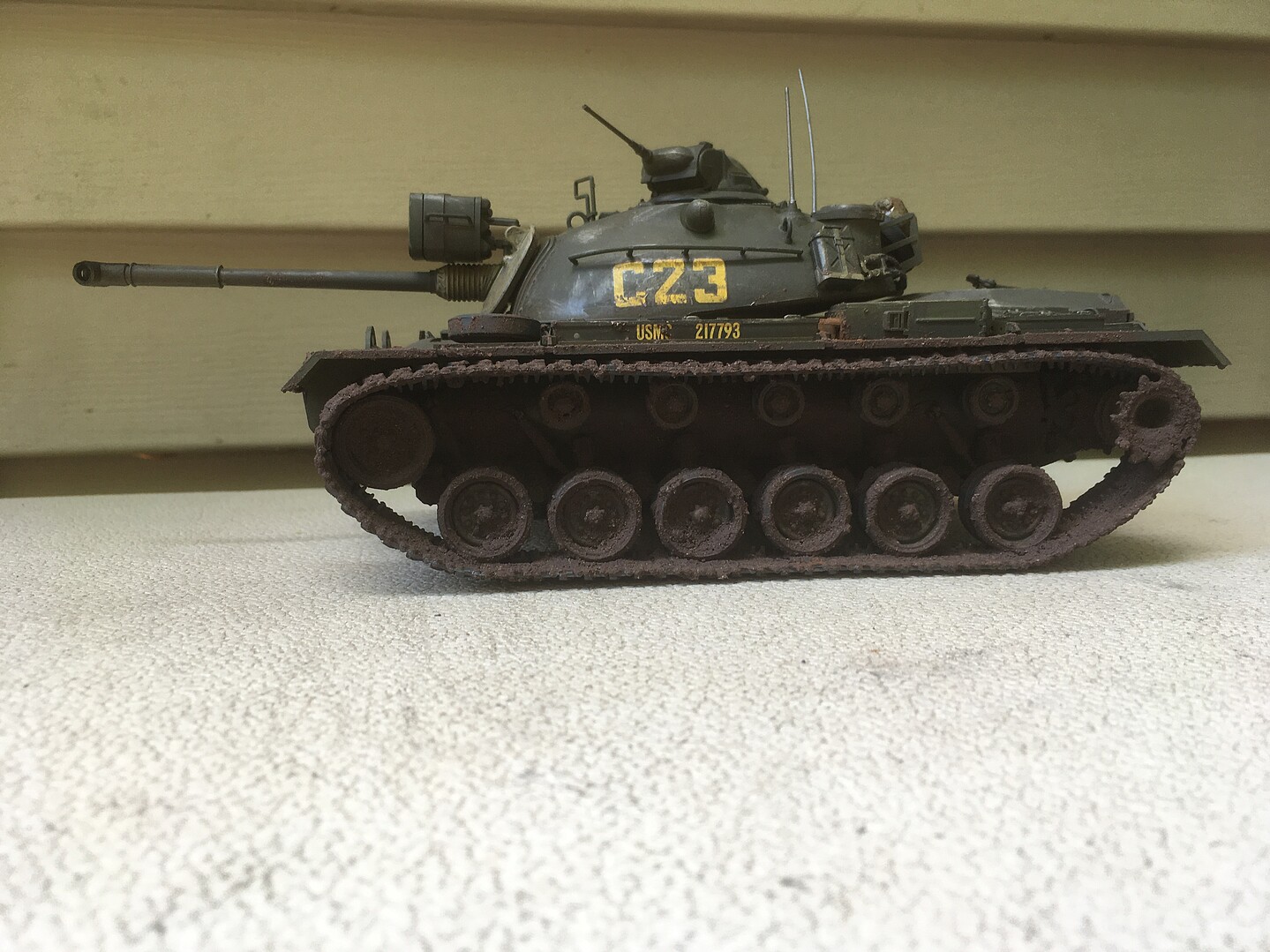 US M48A3 Patton Tank -- Plastic Model Military Vehicle Kit -- 1/35 Scale -- #35120 pictures by ...