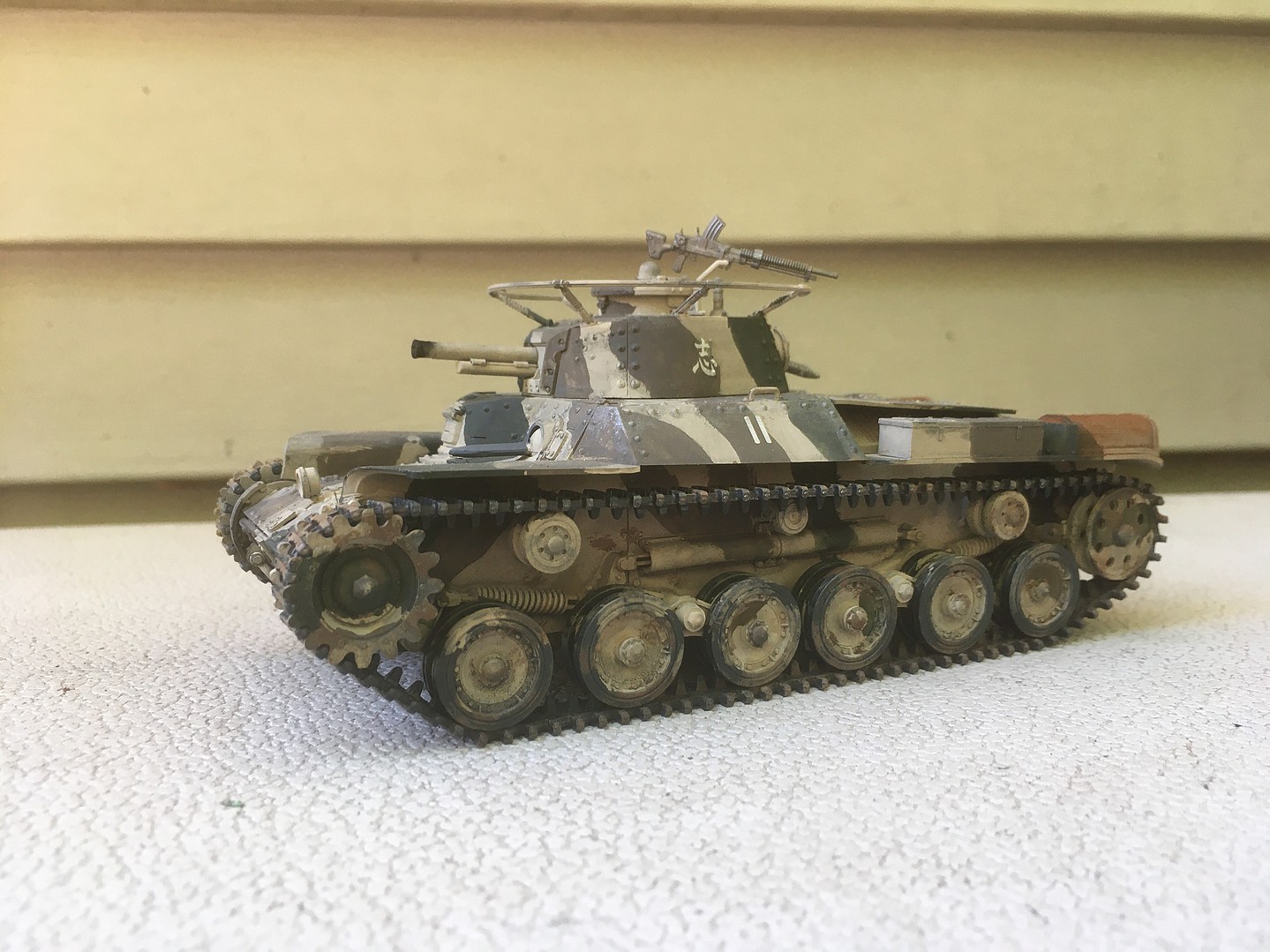 Japanese Tank Type 97 -- Plastic Model Military Vehicle Kit -- 1/35 ...