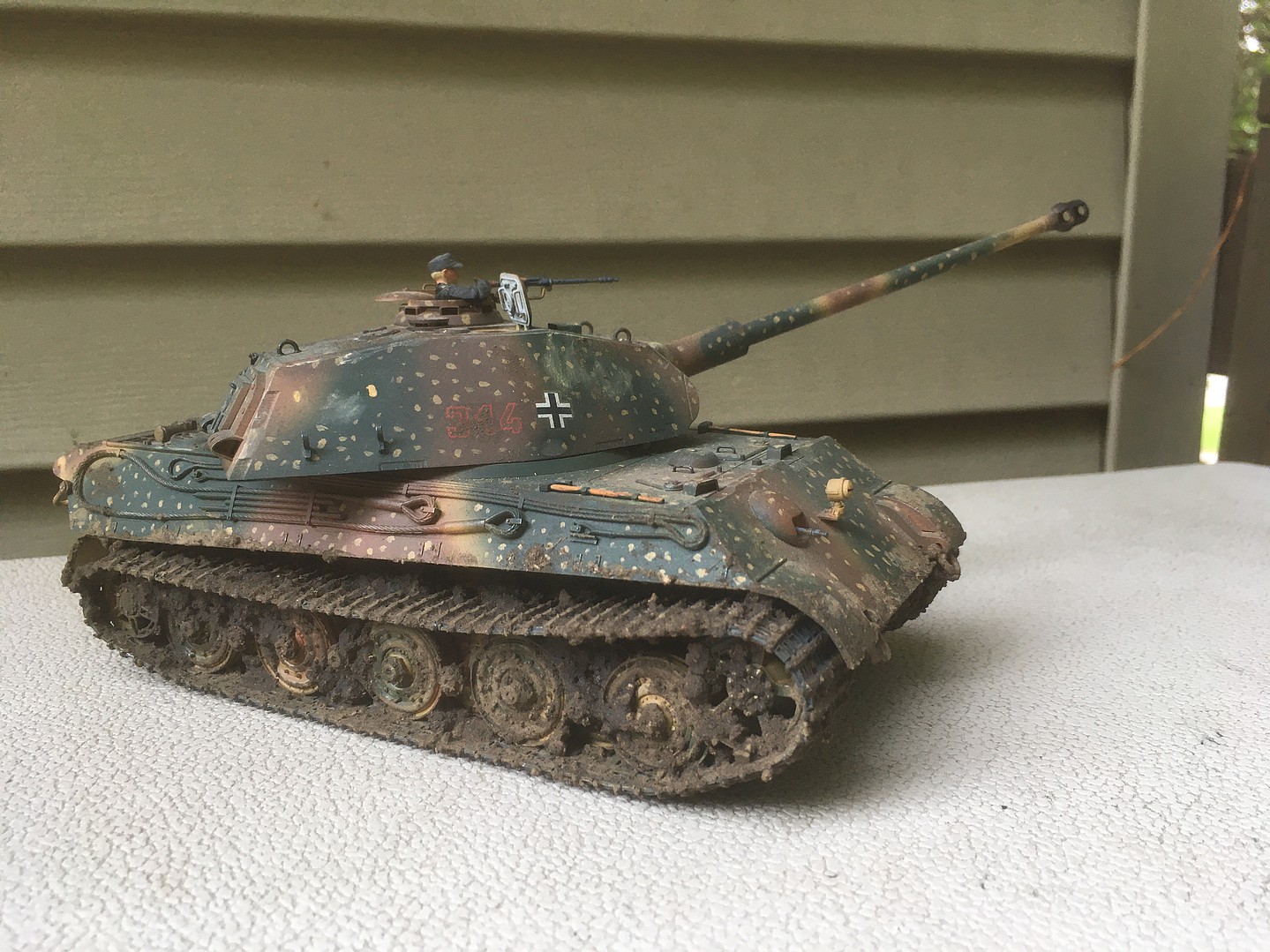 King Tiger Porsche Tank -- Plastic Model Military Vehicle Kit -- 1/35 ...