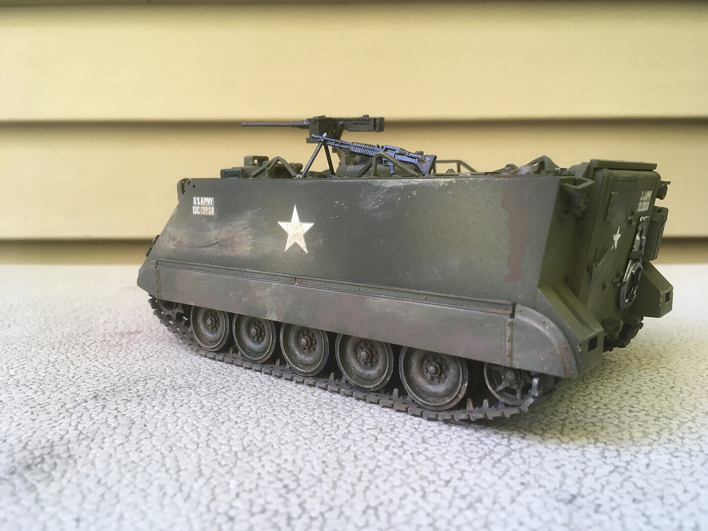 US M113 APC CA140 -- Plastic Model Military Vehicle Kit -- 1/35 Scale ...