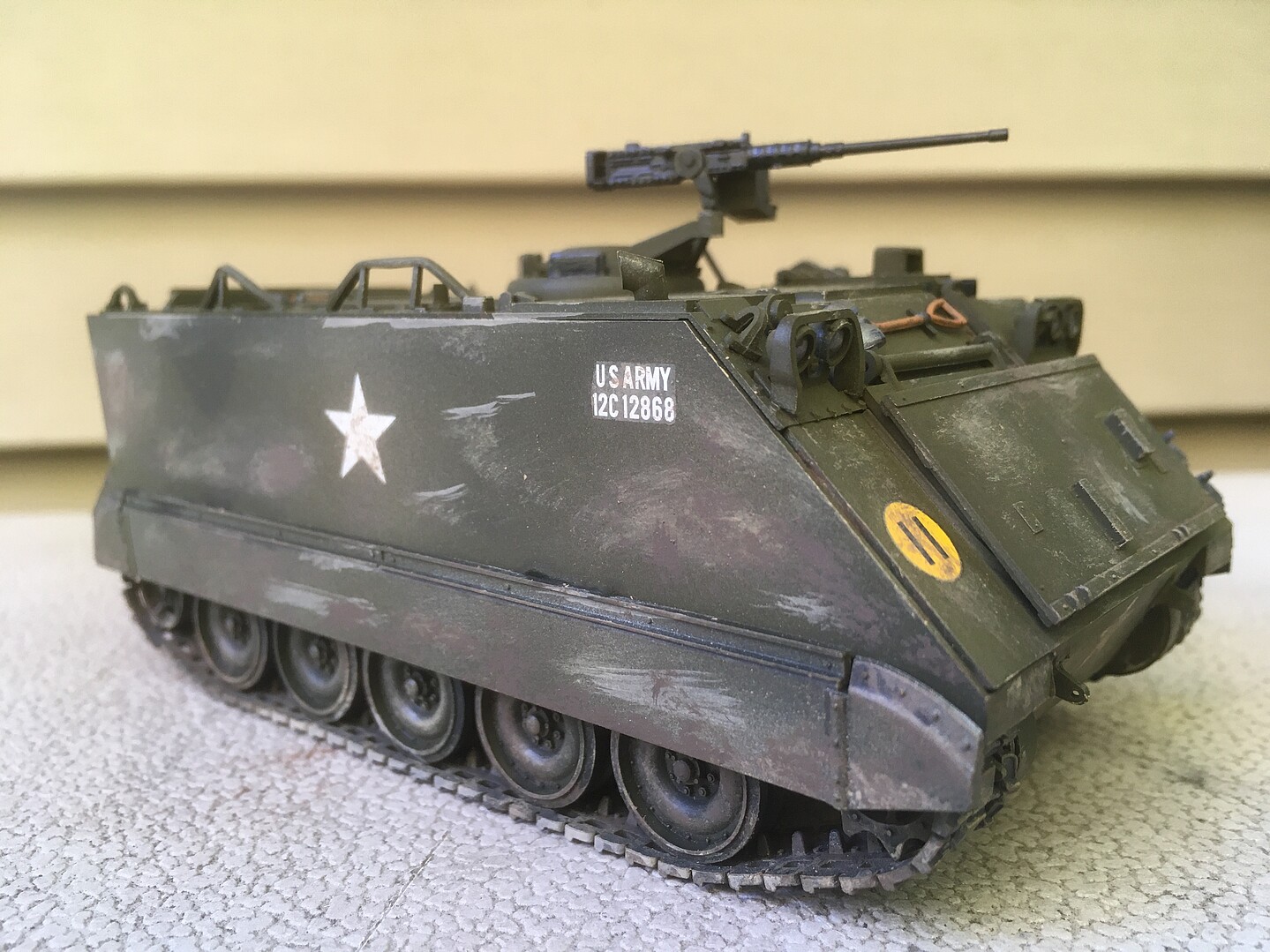 US M113 APC CA140 -- Plastic Model Military Vehicle Kit -- 1/35 Scale ...