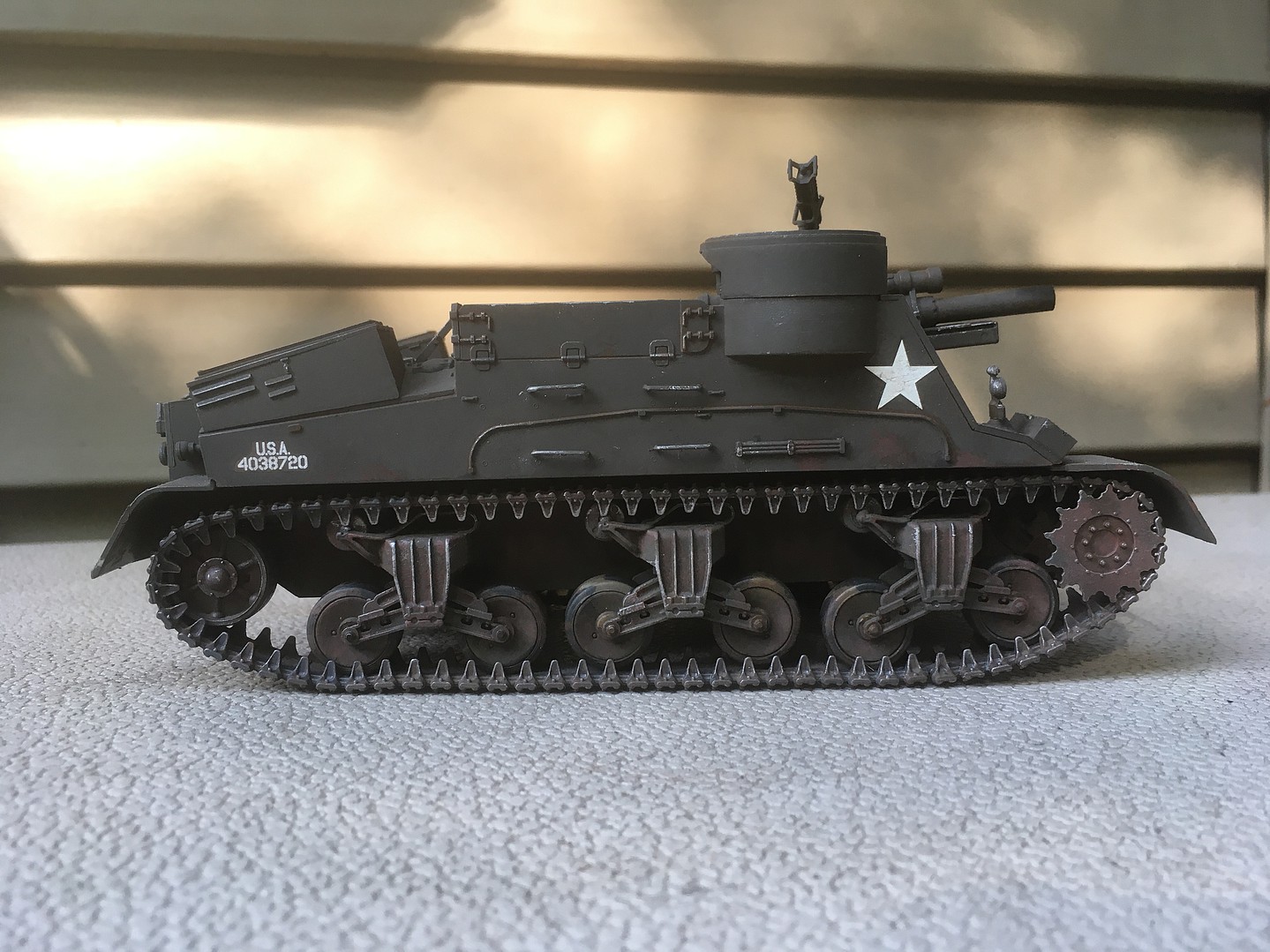 M7 Priest Early Production Smart Kit -- Plastic Model Tank Kit -- 1/35 Scale -- #6627 pictures ...