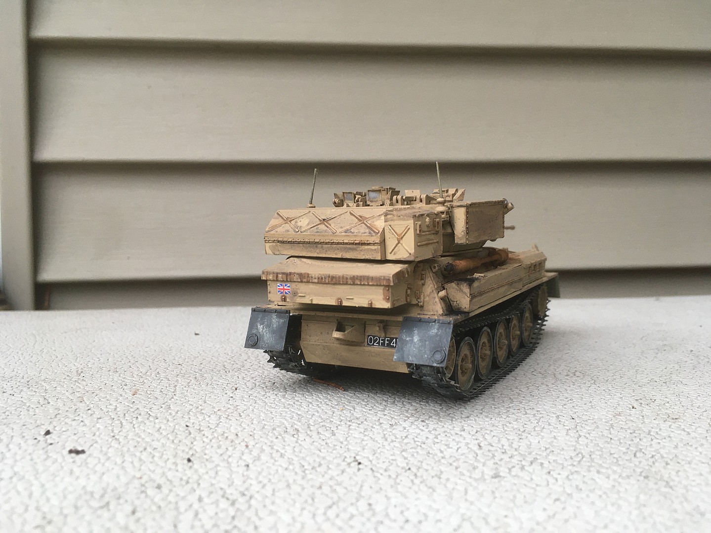 British CVRT FV107 Scimitar Tank -- Plastic Model Tank Kit -- 1/35 ...