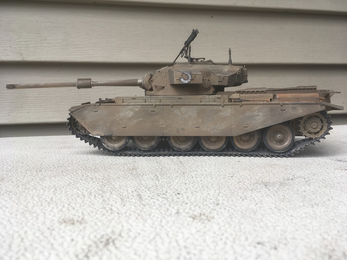 IDF Shot Centurion Mk 5, 5/1 1967 Early Tank -- Plastic Model Tank Kit ...