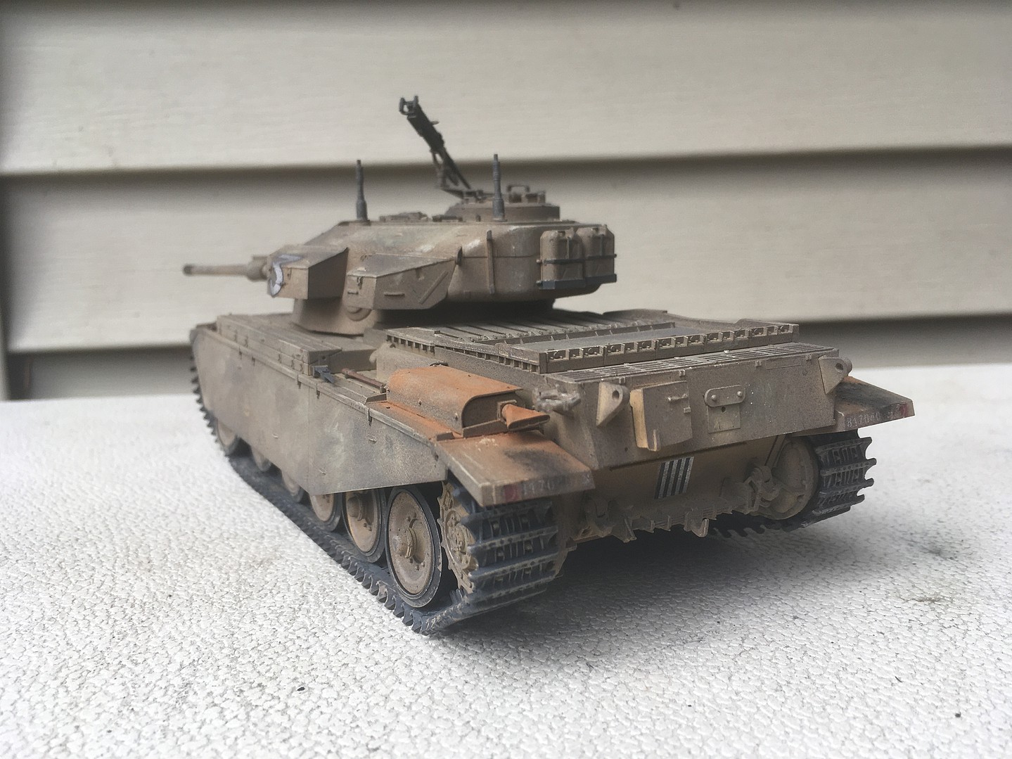 IDF Shot Centurion Mk 5, 5/1 1967 Early Tank -- Plastic Model Tank Kit ...