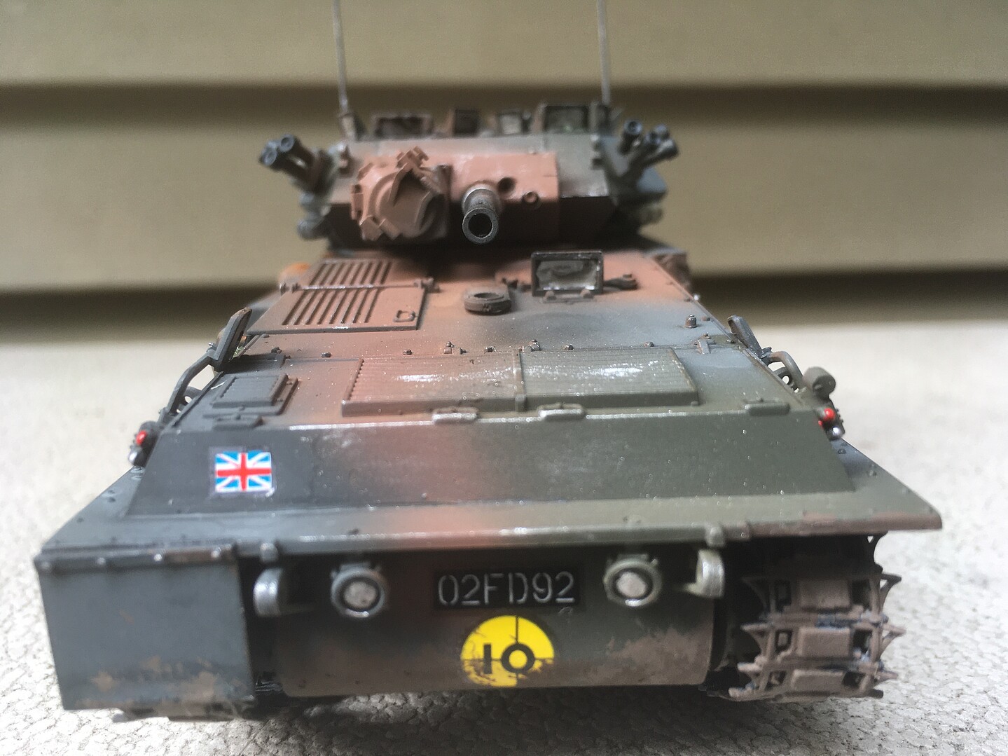 British CVR T FV101 Scorpion Tank -- Plastic Model Tank Kit -- 1/35 ...