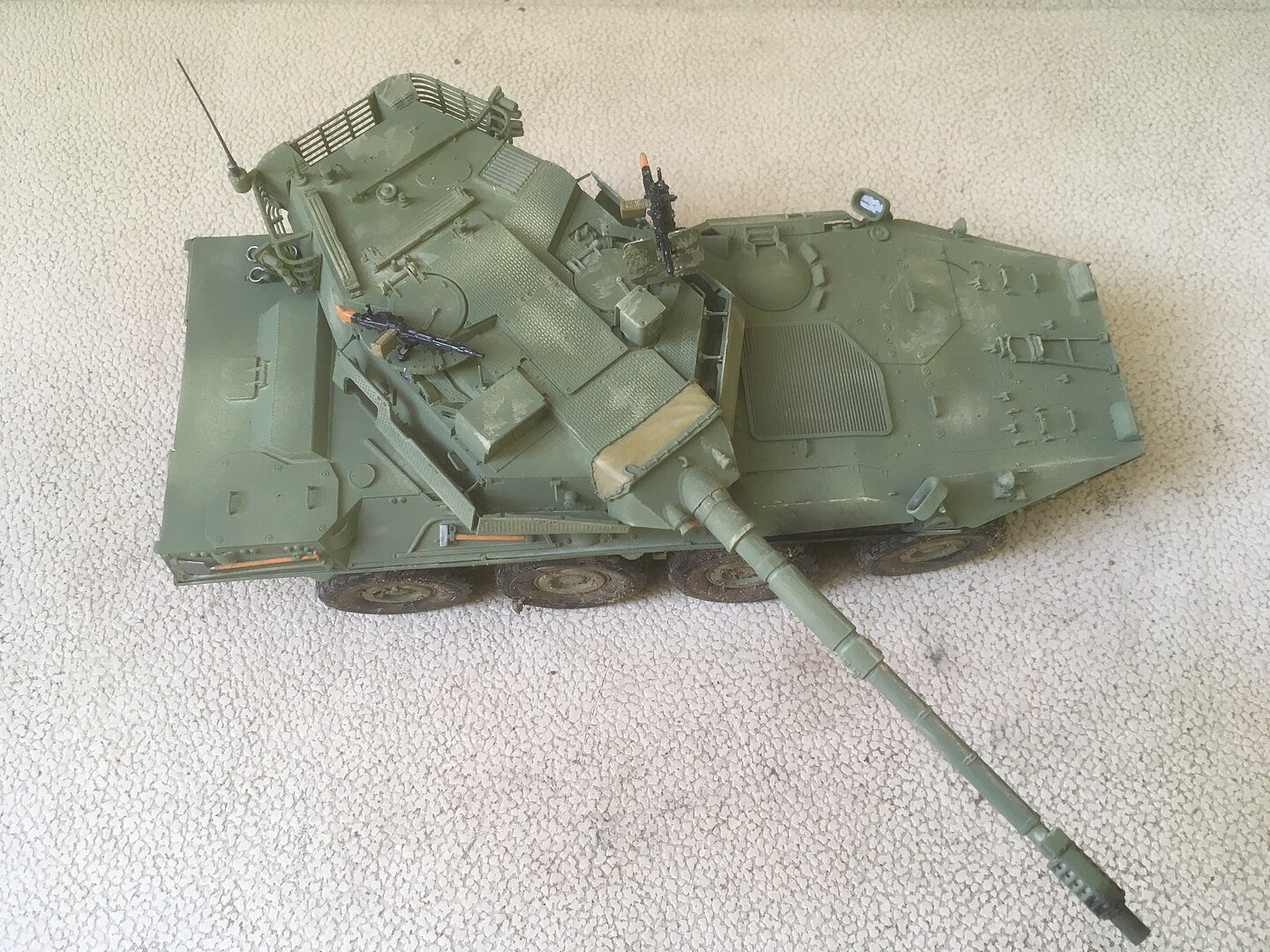 Italian B1 Centauro Tank Destroyer -- Plastic Model Military Kit -- 1/ ...