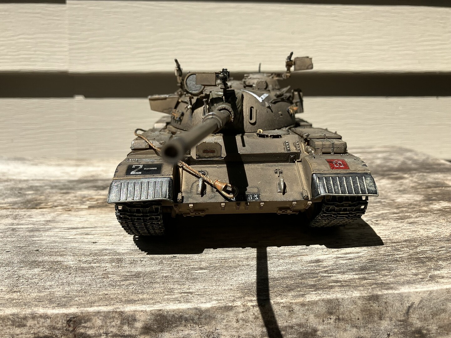 Israeli Tiran-6 Main Battle Tank -- Plastic Model Military Vehicle -- 1 ...