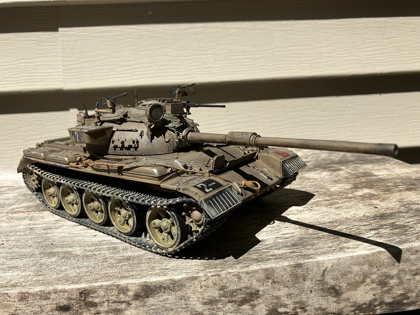 Israeli Tiran-6 Main Battle Tank -- Plastic Model Military Vehicle -- 1 ...